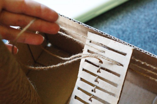 Cardboard Box Looms: DIY Weaving at it’s finest! – Craft Leftovers