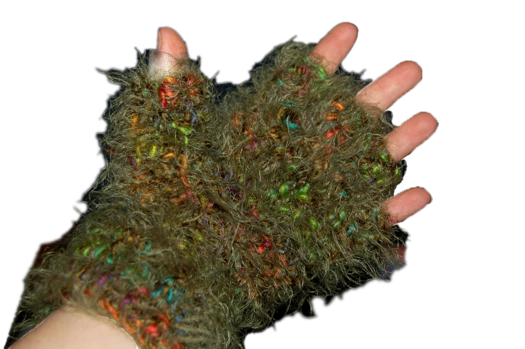 Free Crochet Pattern: Oscar’s Fingerless Gloves – Craft Leftovers