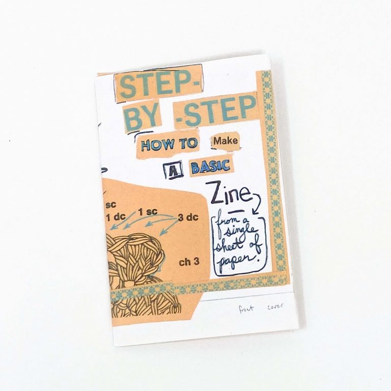 Mini Zine: Step-by-Step How to Make a Basic Zine – Craft Leftovers