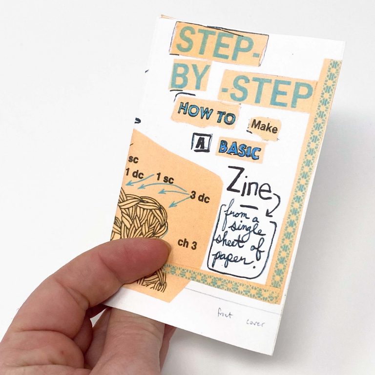 Mini Zine: Step-by-Step How to Make a Basic Zine – Craft Leftovers